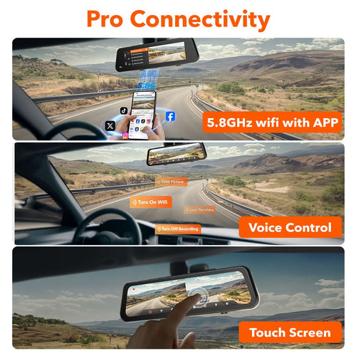 WOLFBOX® Official Site| Best Mirror Dashcam with 18-month Warranty