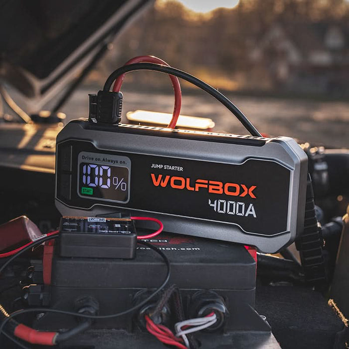 WOLFBOX MegaVolt24 Jump Starter with Lifetime Warranty