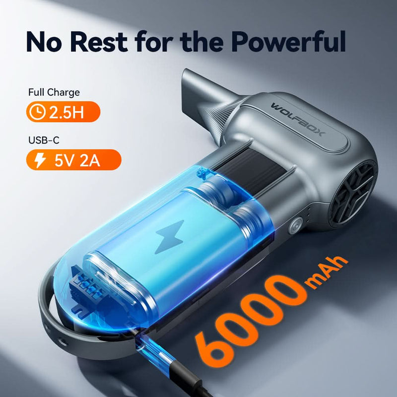 Compressed Air Duster | Electric Air Duster | Wolfbox