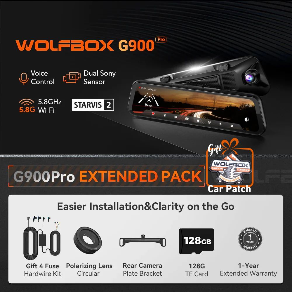 Drive Safely Day and Night: Exploring WOLFBOX Night Vision Dash Cams