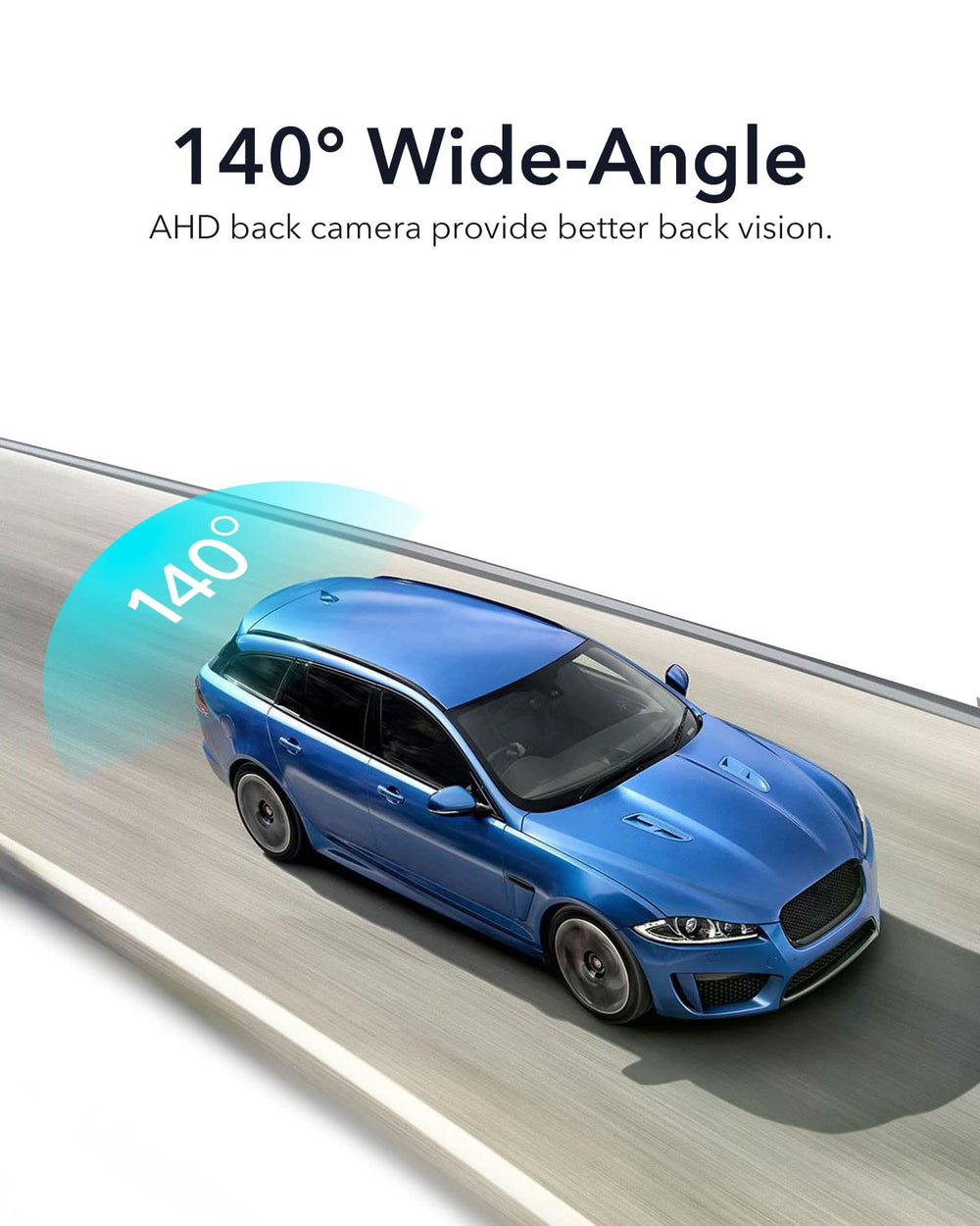 Wolfbox AHD Outside-Car Waterproof Rear Camera