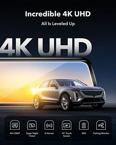 WOLFBOX G930 Rear View Mirror Camera